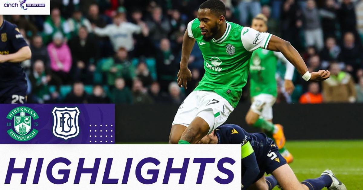 Live Hibernian - Dundee la 27e journée de Ladbrokes Premiership (Écosse ...